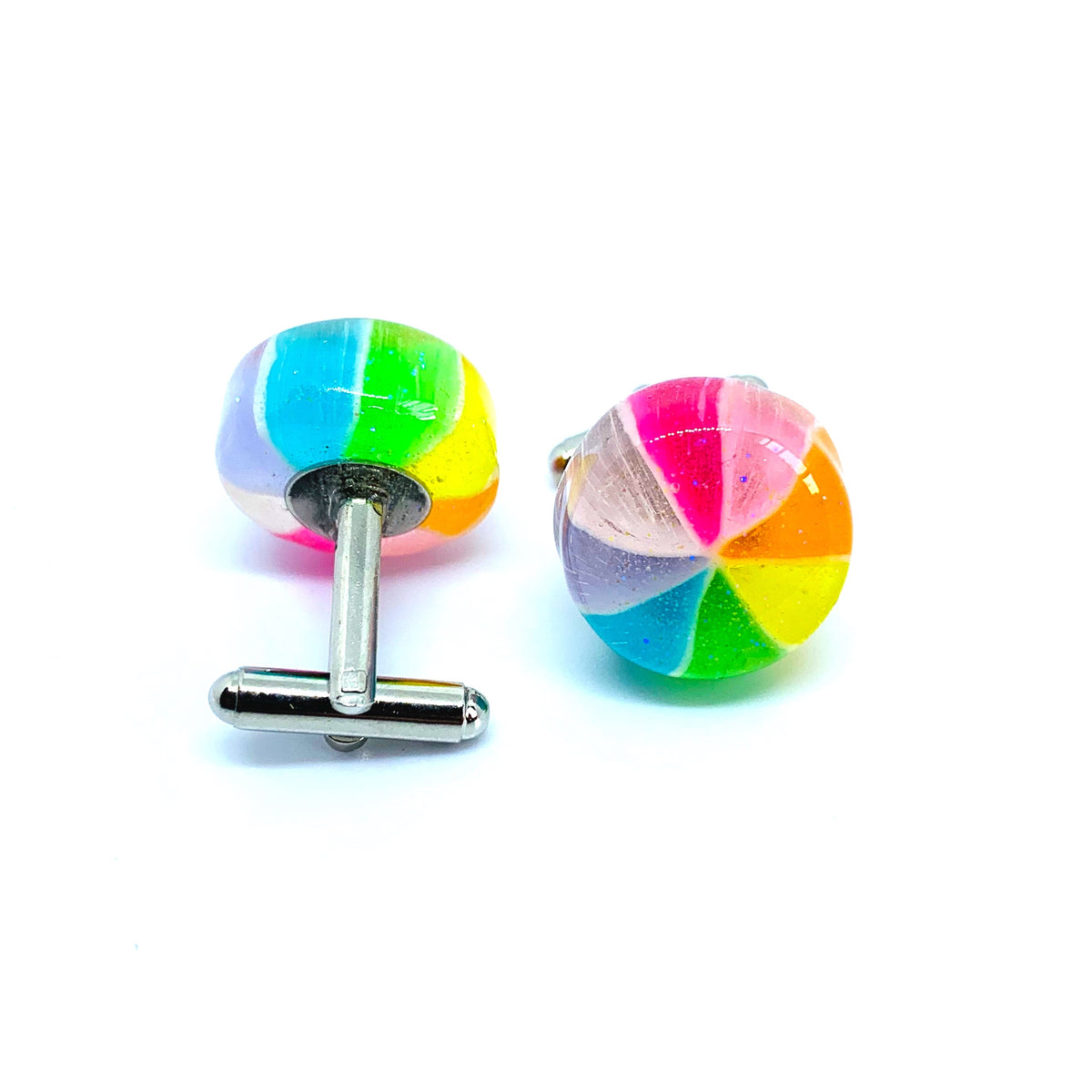 Japanese Pinwheel Cufflinks – Glitterlimes