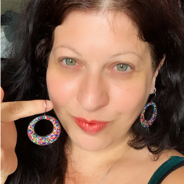 Sprinkles Loop Earrings – Glitterlimes