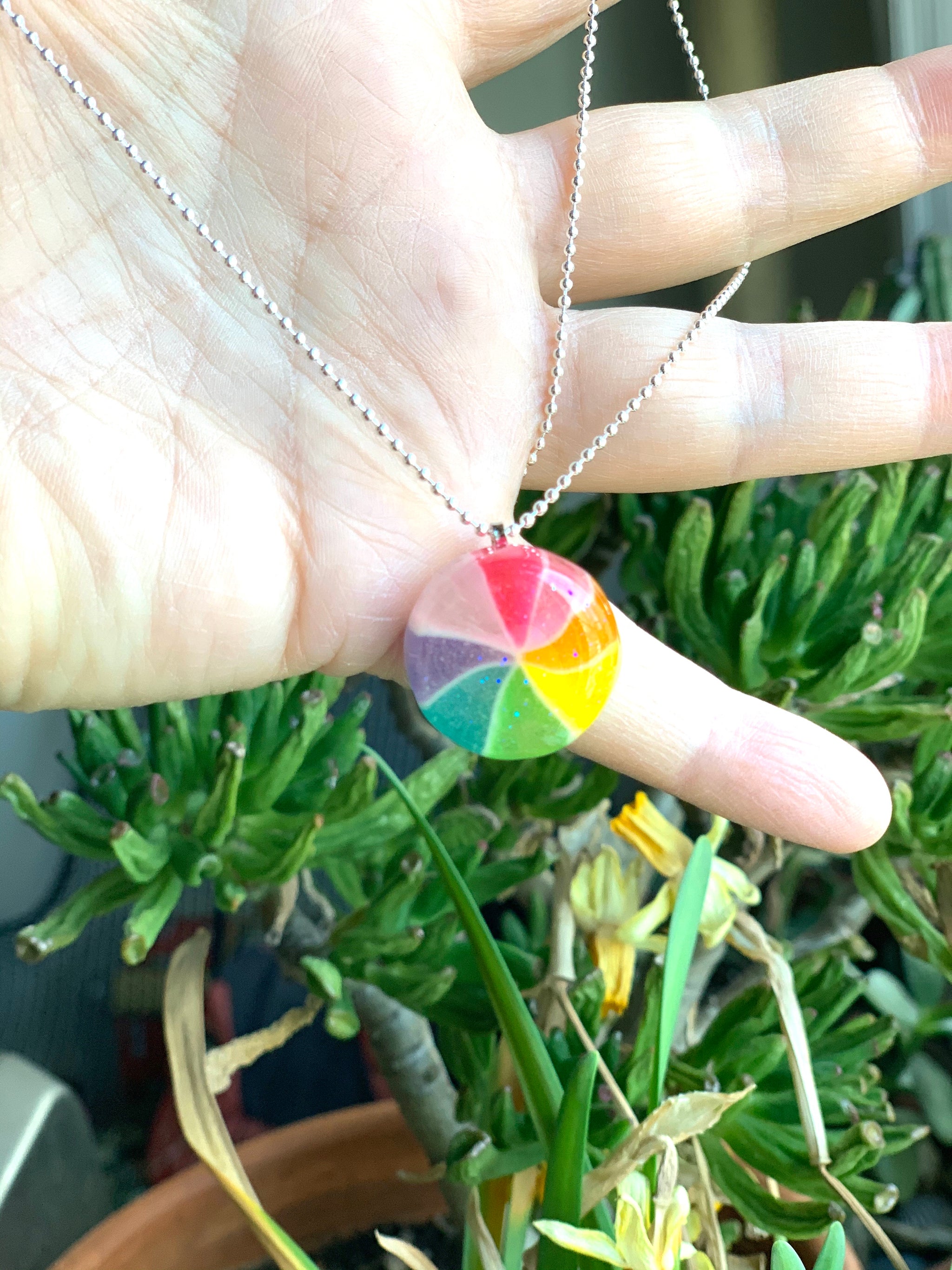 Japanese Pinwheel Necklace – Glitterlimes